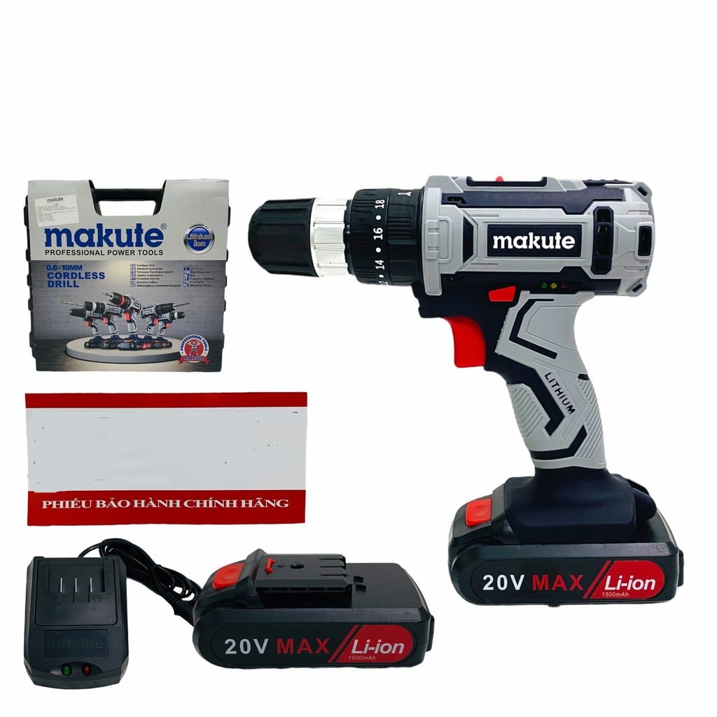 Máy khoan pin Makute 20V